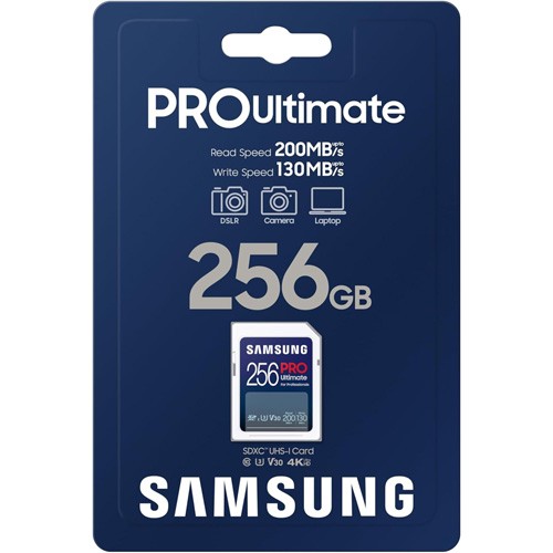 Samsung 256GB PRO Ultimate Full Size SDXC memorijska kartica | MB-SY256S