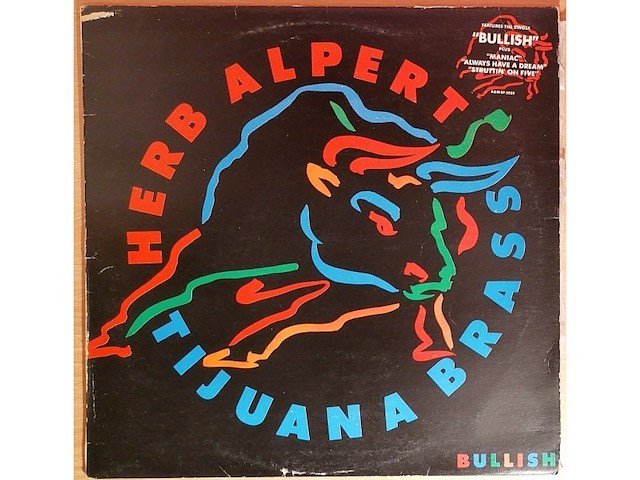 LP HERB ALPERT - Bullish (1984) veoma dobra, VG+