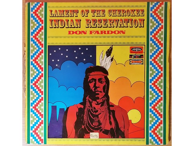 LP DON FARDON - Indian Reservation (1968) France, VG-