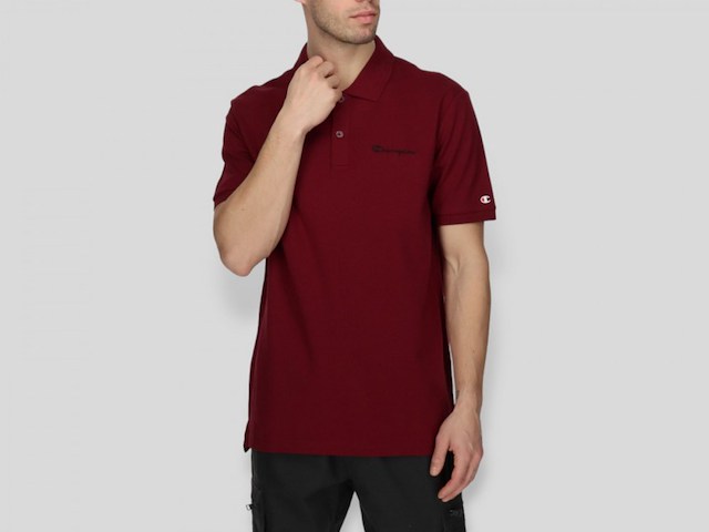 Champion Logo Polo muška majica - bordo SPORTLINE