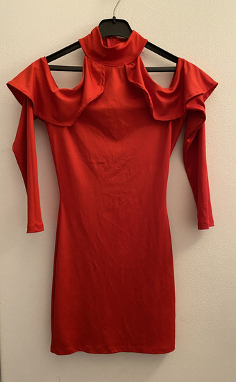 Elegantna crvena haljina SNIZENJE! 800 dinara