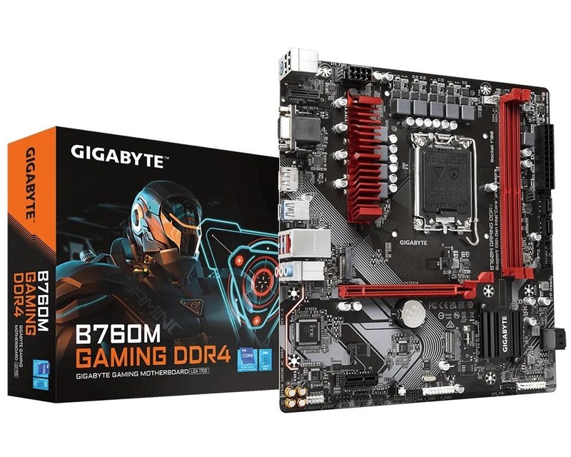 GIGABYTE B760M GAMING DDR4 rev. 1.x matična ploča