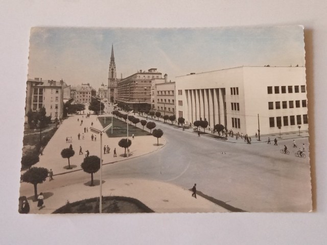 Novi Sad - Bulevar Maršala Tita - Putovala 1960.g -