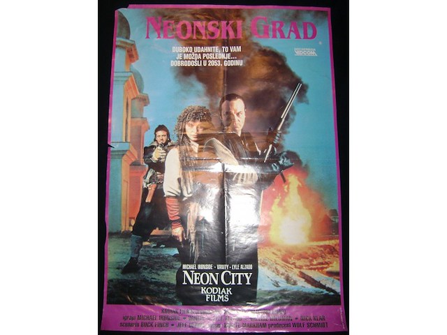 Filmski poster NEONSKI GRAD