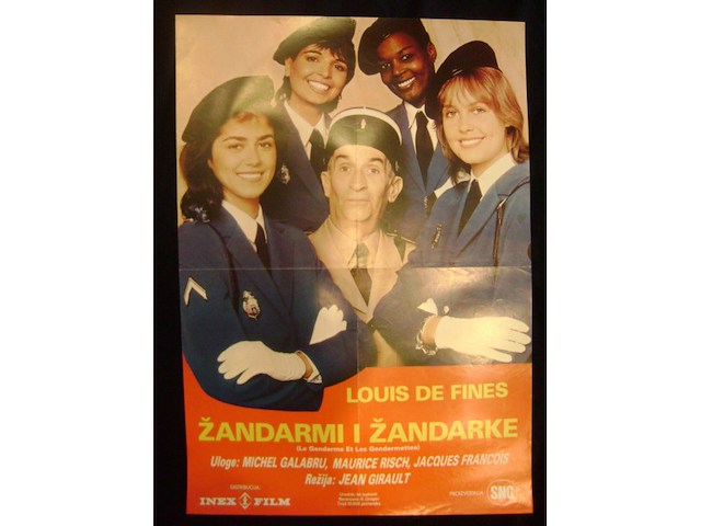 Filmski poster ZANDARMI I ZANDARKE