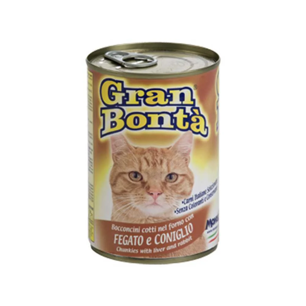 Gran Bonta konzerva za mačke - džigerica i zečetina 6x400g
