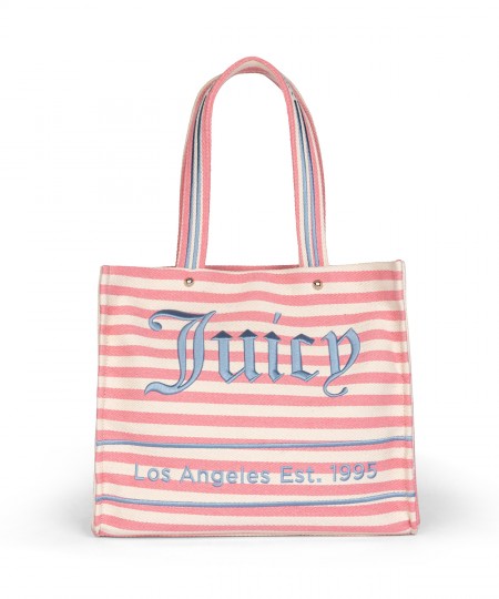 JUICY COUTURE ŽENSKA TORBA IRIS BEACH STRIP.V.L.SHOP BEJIR5470WZA