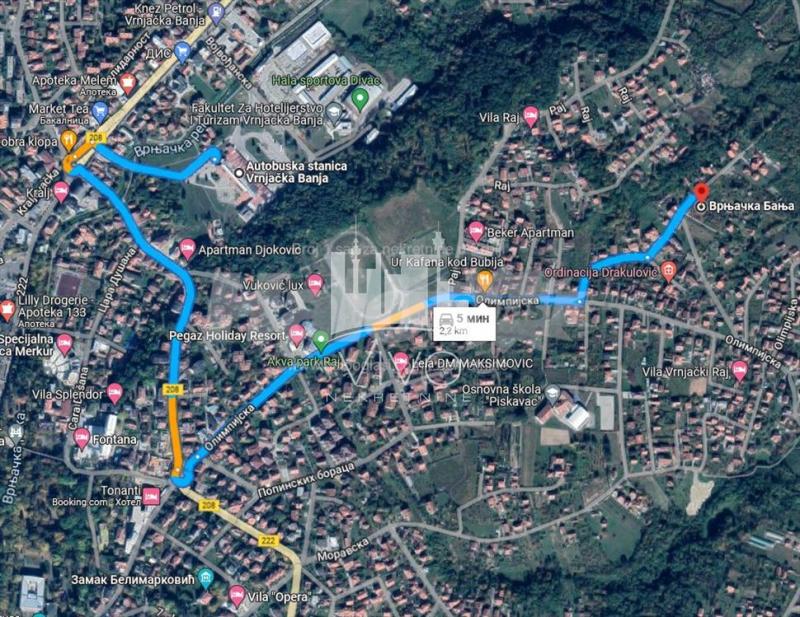 Vrnjačka Banja,naselje Ruđinci,1,2km od hotela Merkur ID#1507 160.000 €