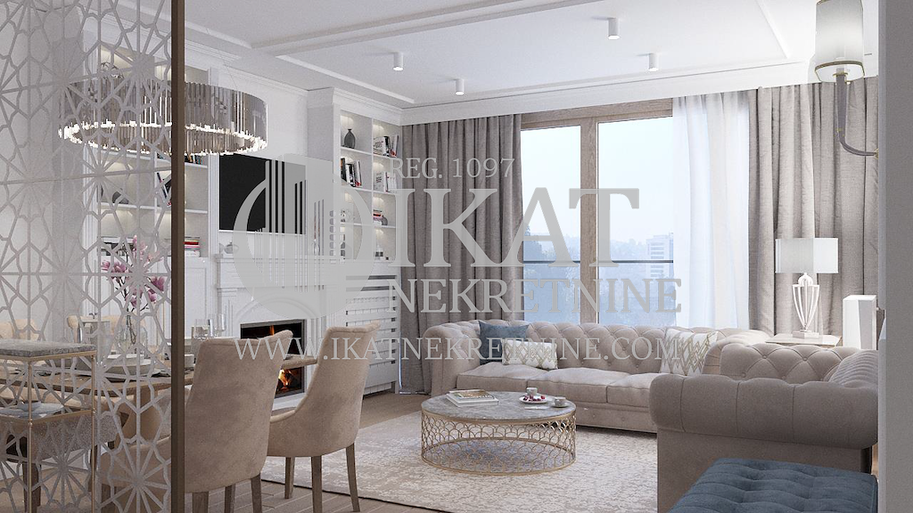 LUX stan 118m2, Skyline sa 2 garažna mesta ID#3000 3.000 €