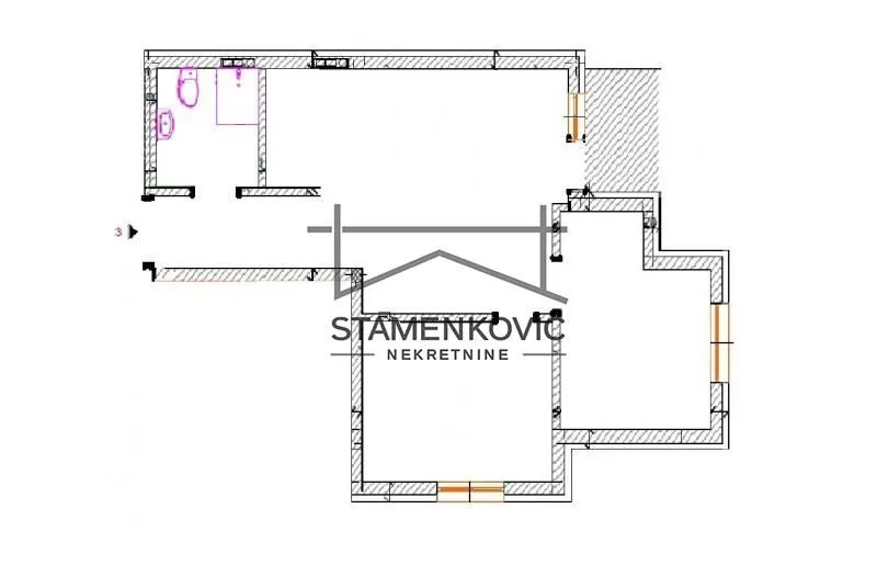 Prodaja, dvosoban stan, 43m2, Veternik, Novi Sad, Novi Sad