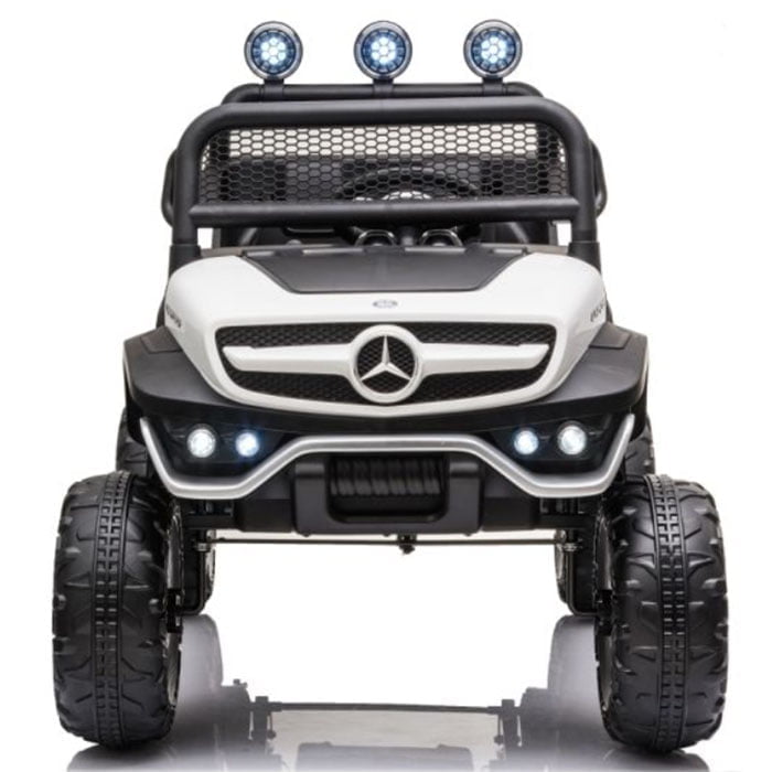 BBO Auto na akumulator Mercedes Benz Unimog White