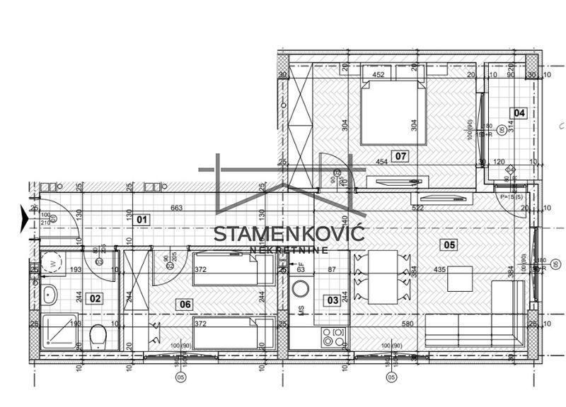 Dvoiposoban stan u novogradnji! Odlicna lokacija! ID#5492
133.700 €