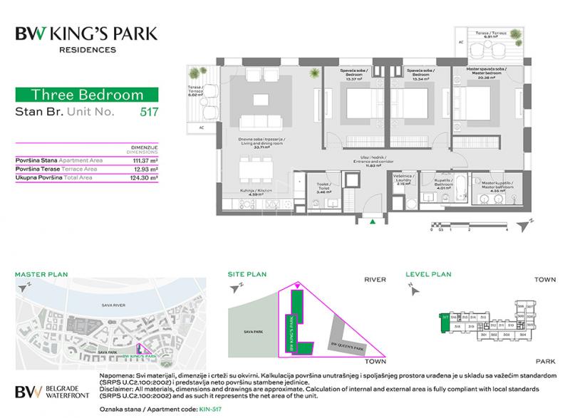 BW King's Park, dvostrano orijentisan, bez provizije ID#2529 537.888 €