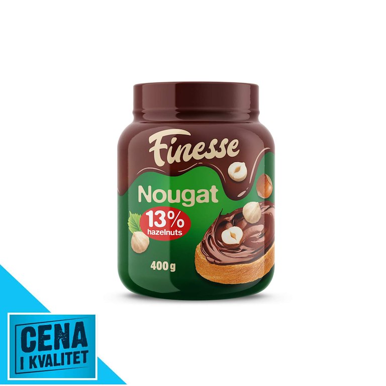 Finesse krem lešnik 400g finesse