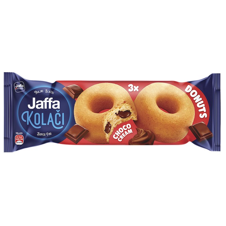Jaffa kolači Donuts Choco cream 75g