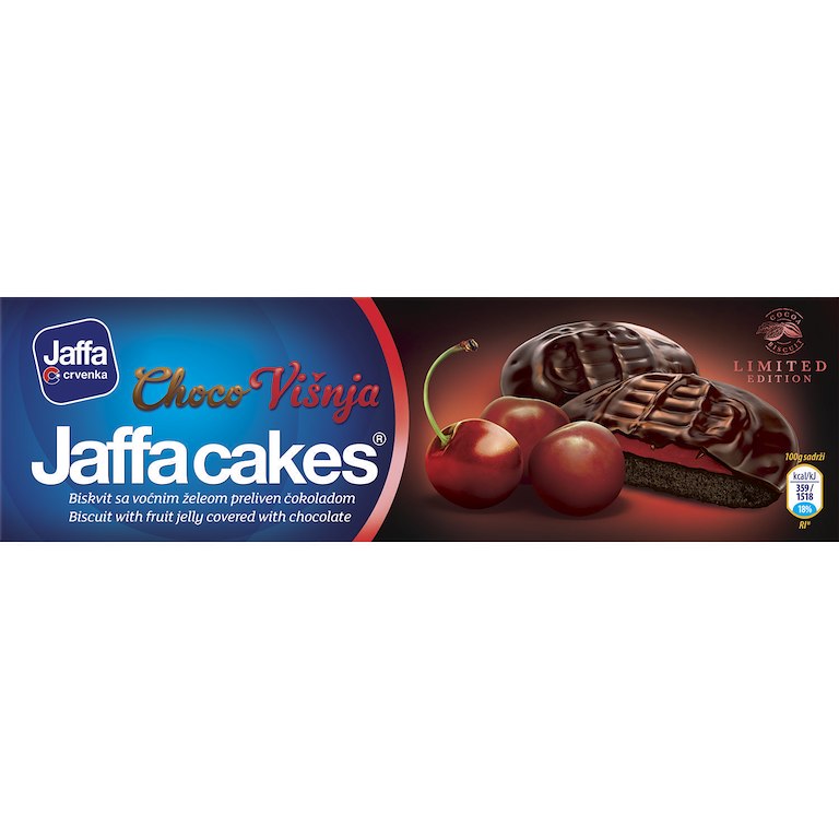 Jaffa cakes choco višnja 155g