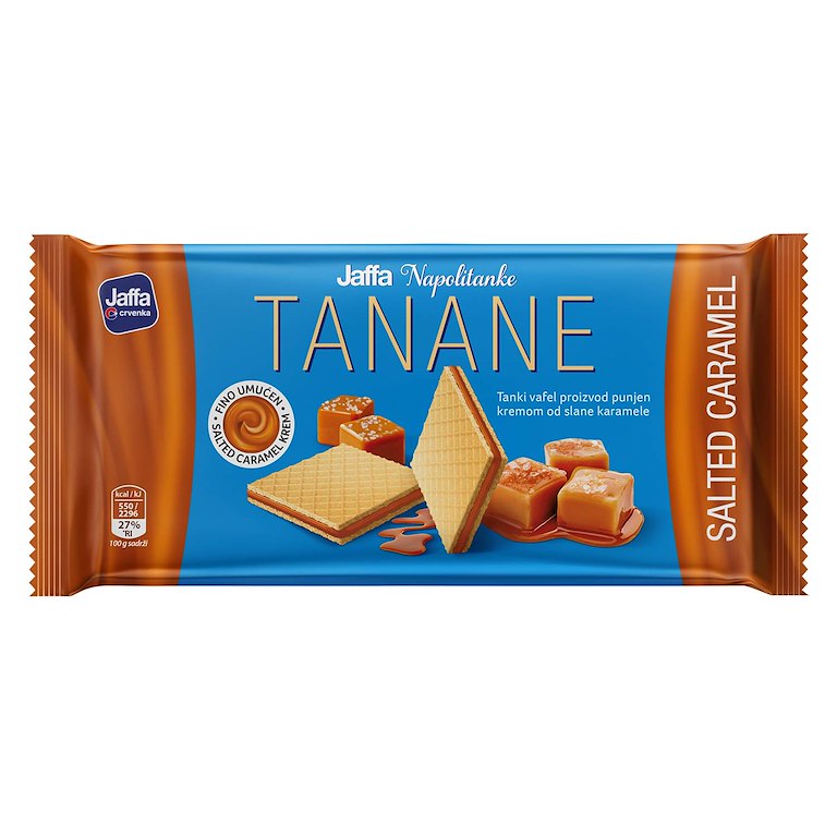 Jaffa napolitanke Tanane salted caramel 125g