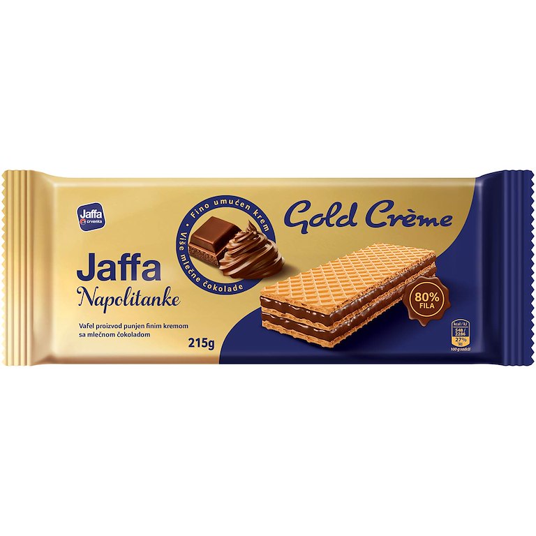 Jaffa napolitanke Gold creme 215g