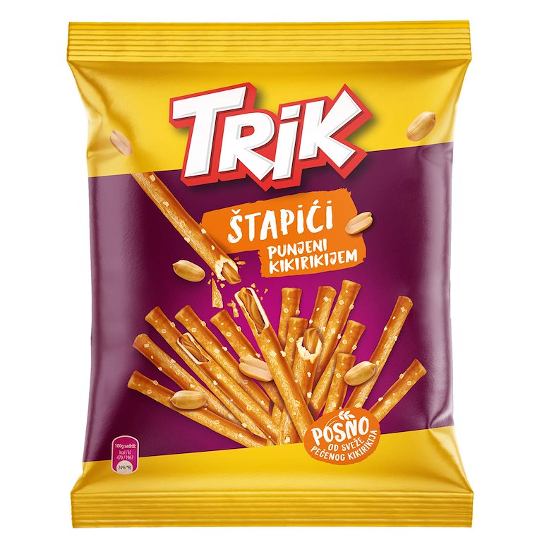 Trik štapići sa kikirikijem 200g