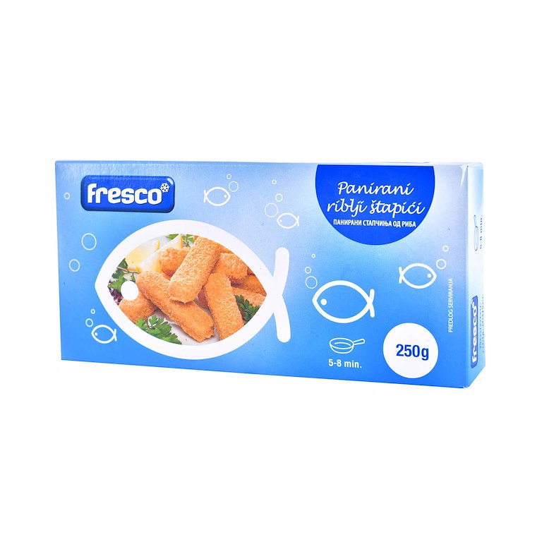 panirani riblji štapići fresco 250g