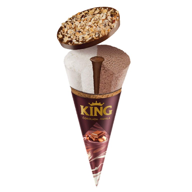 sladoled king čok vanila 160ml frikom