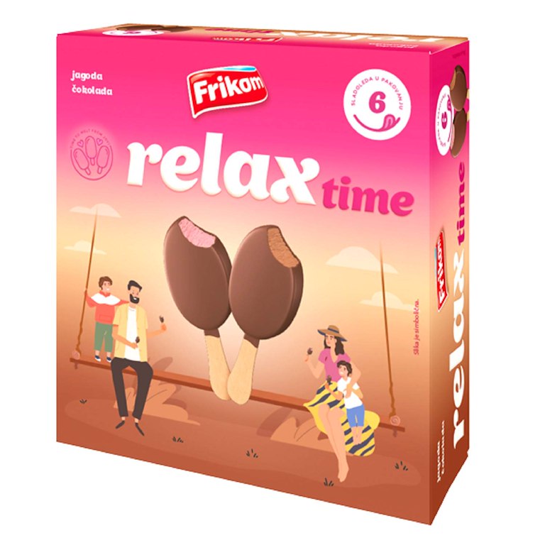 sladoled relax time 6x50ml frikom