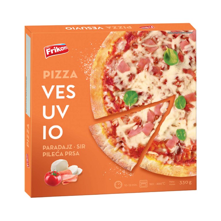 pizza vesuvio 330g frikom