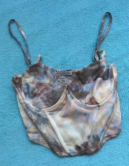 stradivarius korset top