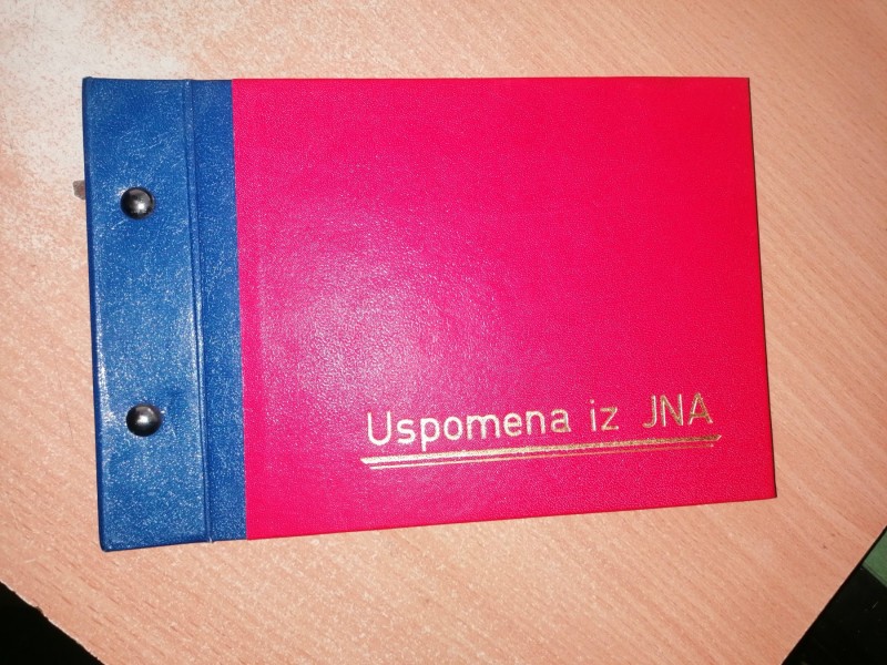 Album za vojničke fotografije - uspomena iz JNA