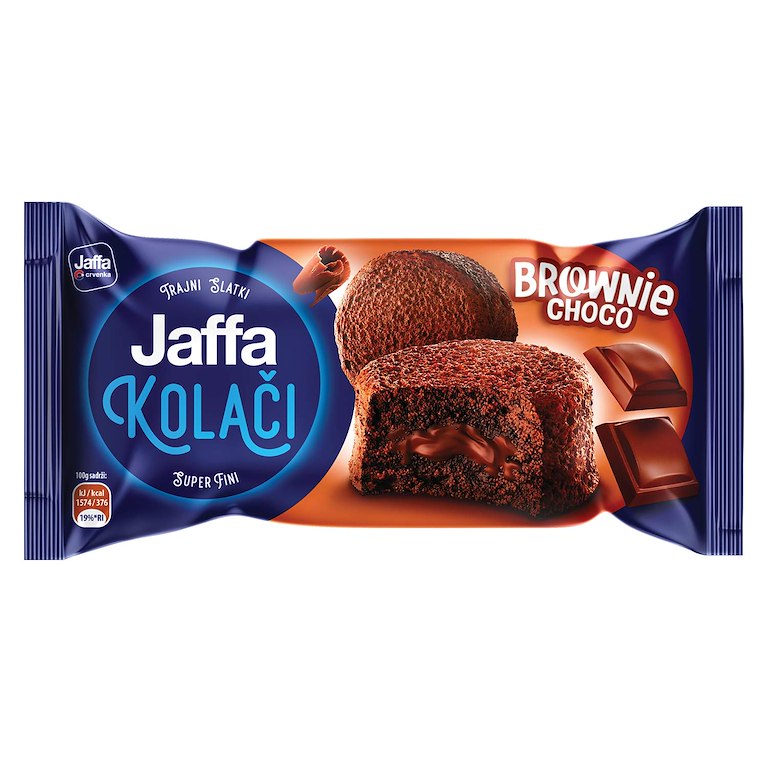 Jaffa kolači Brownie choco 75g