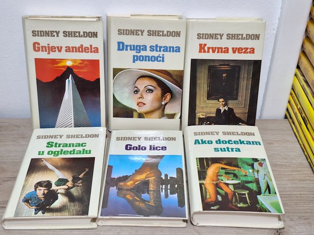 SIDNEY SHELDON KOMPLET 1-6