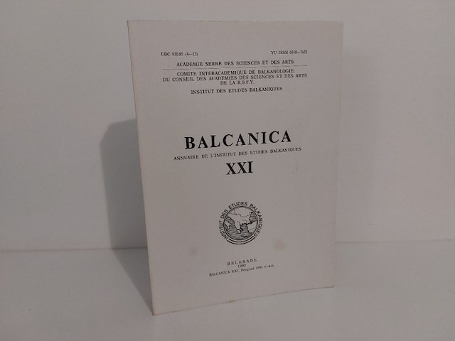BALCANICA XXI Dvojezično izdanje