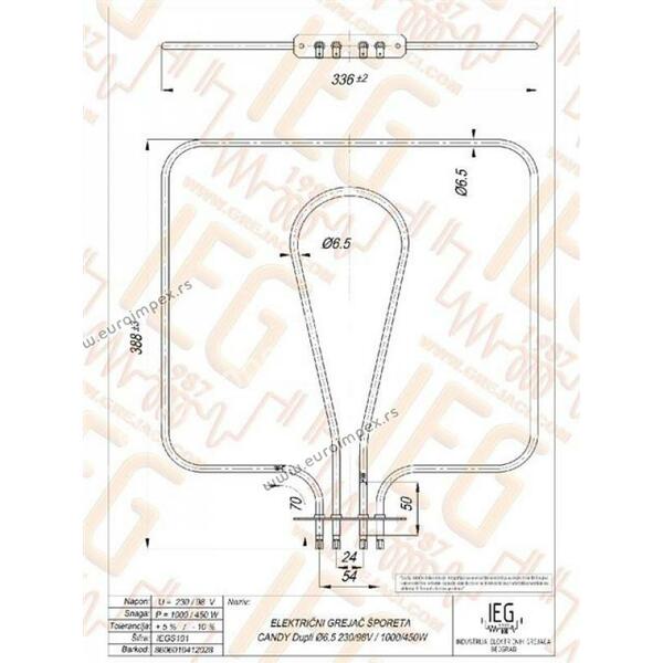 ROZETNA OKRUGLA MAT CHROME HL750 015 007 0050 ORKIDE