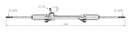 LETVA VOLANA MEHANICKA TRANSPORTER 80-87 GR