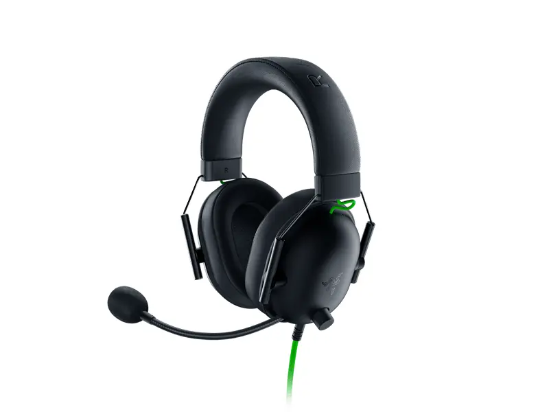 Razer Blackshark V2 X Slušalice sa mikrofonom Trake preko glave 3,5 mm konektor Crno, Zeleno