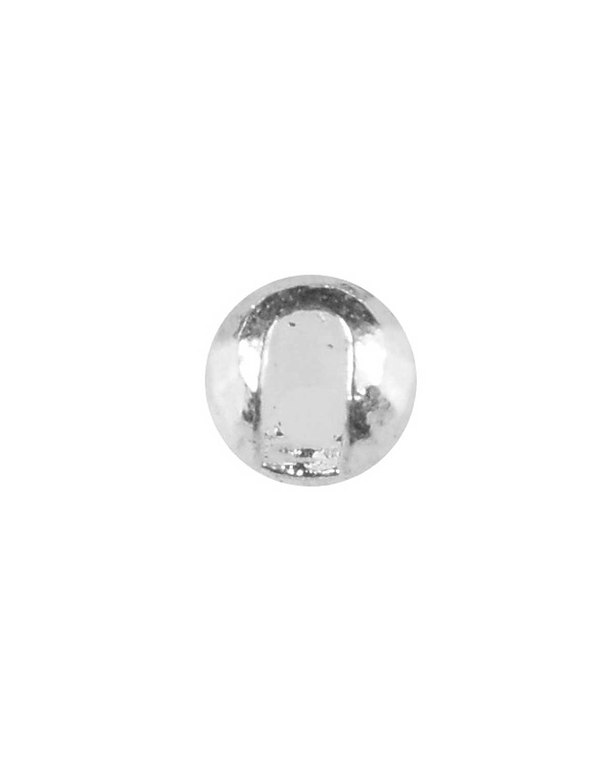 SOLDARINI FLY TUNGSTEN BEAD SLOTED SILVER 4MM