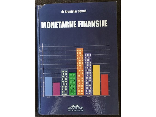 Monetarne finansije Krunoslav Sovtić MEGATREND Univerzi