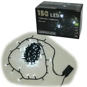 DENIS Led lampice 150 bele