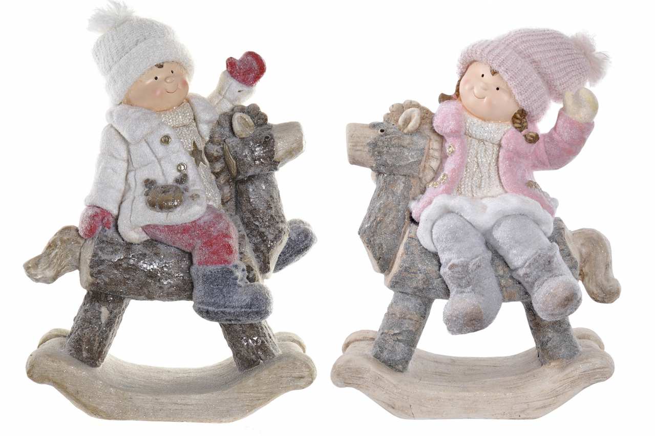 Figura boy snowed 41,5x23x54 2 modela