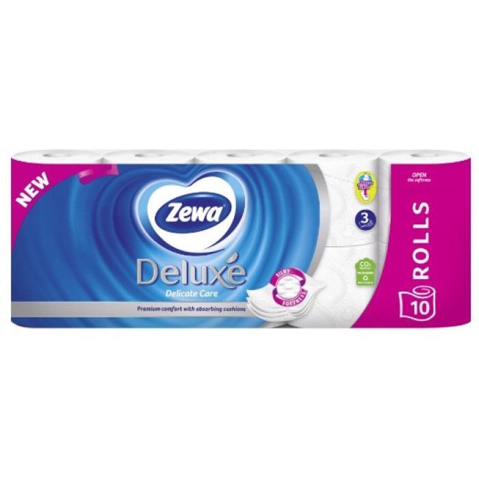 Toalet papir Zewa Deluxe Delicate Care 10/1