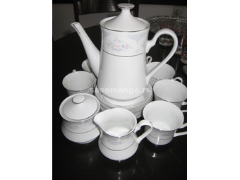 Porcelanski servis za belu kafu i čaj