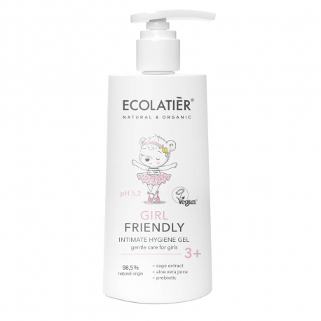 ECOLATIER INTIMATE HYGIENE GEL GIRL FRIENDLY 3+ 150ML