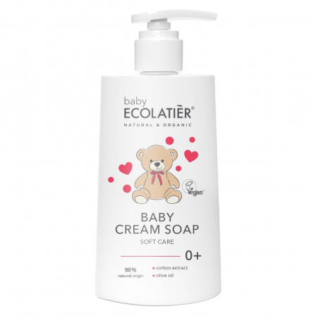 ECOLATIER BABY CREAM SOAP SOFT CARE 250ML