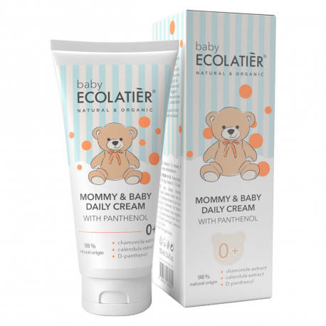 ECOLATIER MOMMY&BABY DAILY CREAM WITH PANTHENOL 100ML