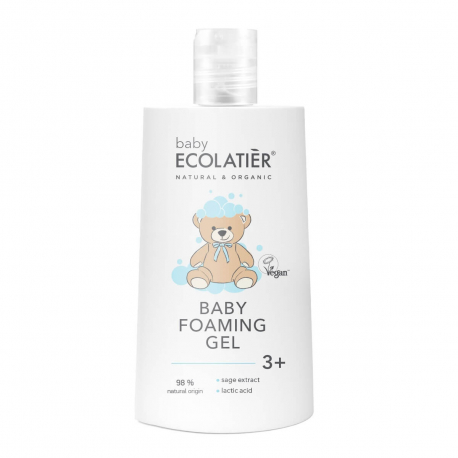 ECOLATIER BABY FOAMING GEL 3+ 250ML