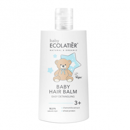 ECOLATIER BABY HAIR BALM EASY DETANGLING 3+ 250ML