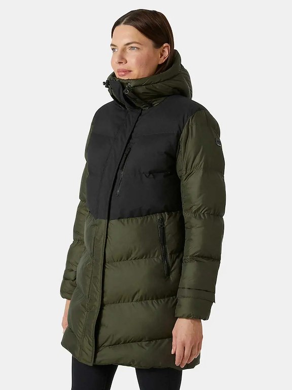 HELLY HANSEN Ženska jakna Explorer Puffy Parka 54011 maslinasta