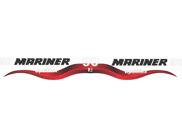 MARINER 90 - Nalepnice za vanbrodski motor