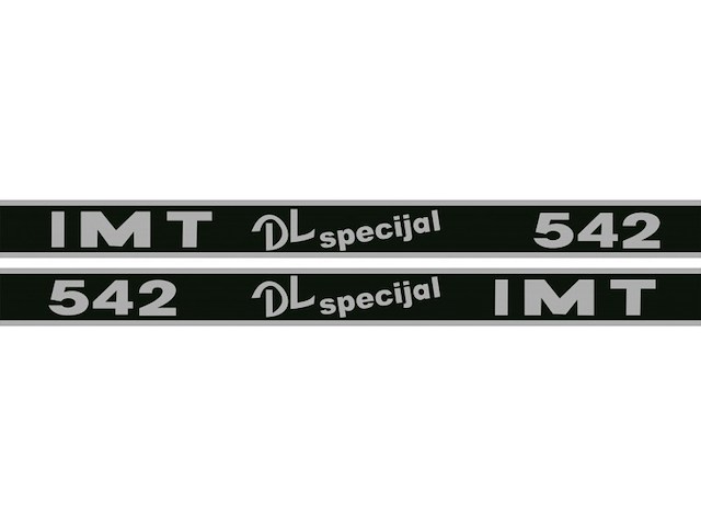 IMT 542 DL Specijal   Nalepnice za traktor