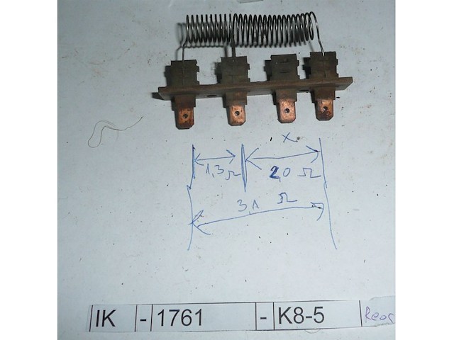 Renault reostat od ventilatora kabine